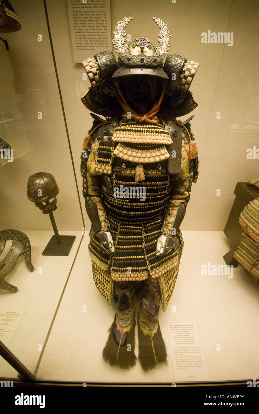 Victoria Albert Museum Samurai uniform London Stock Photo - Alamy