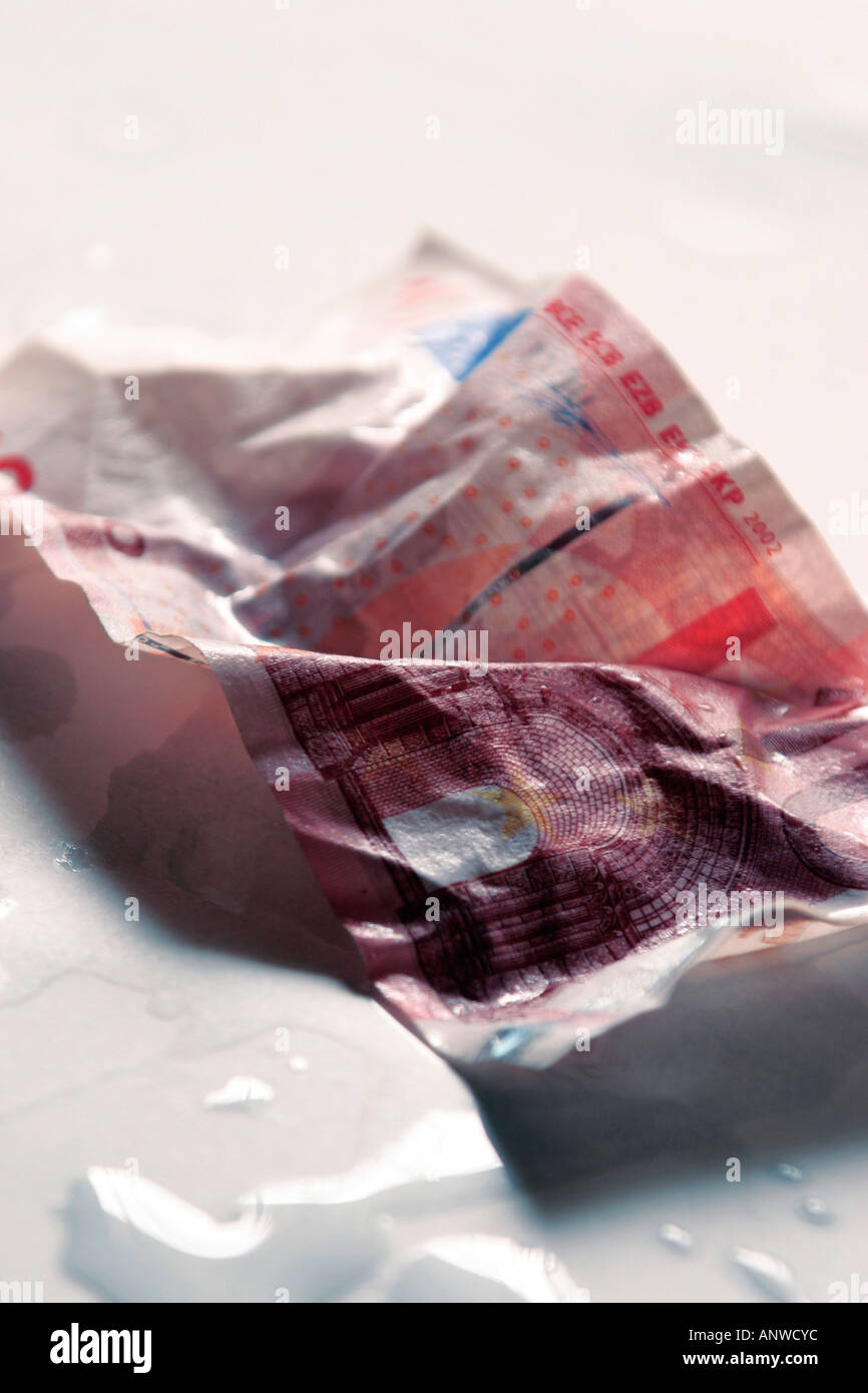 Wet money hi-res stock photography and images - Alamy