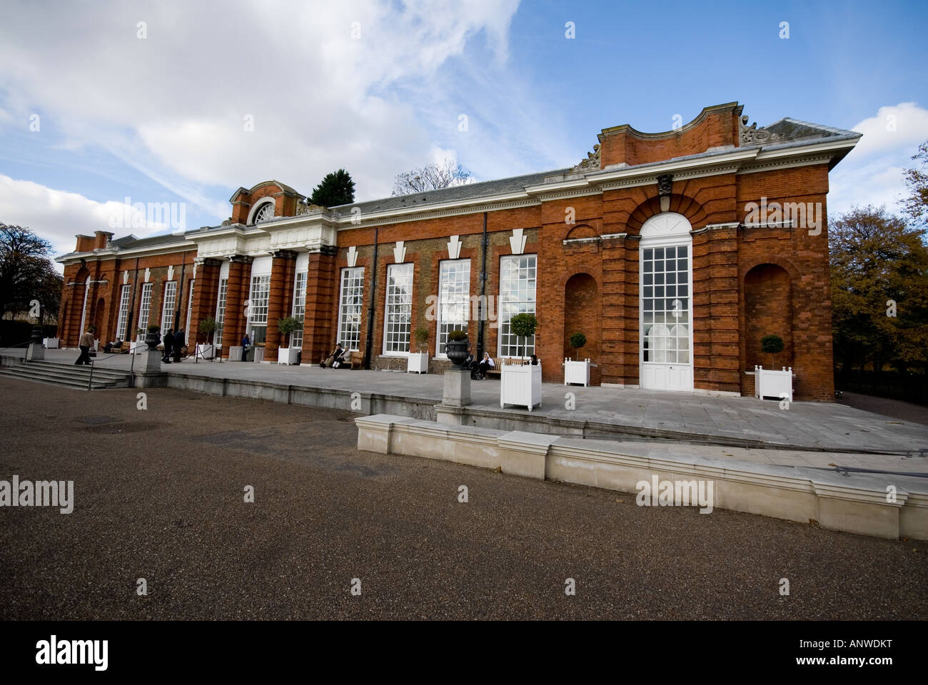 orangery restaurant Kensington Palace London Stock Photo - Alamy
