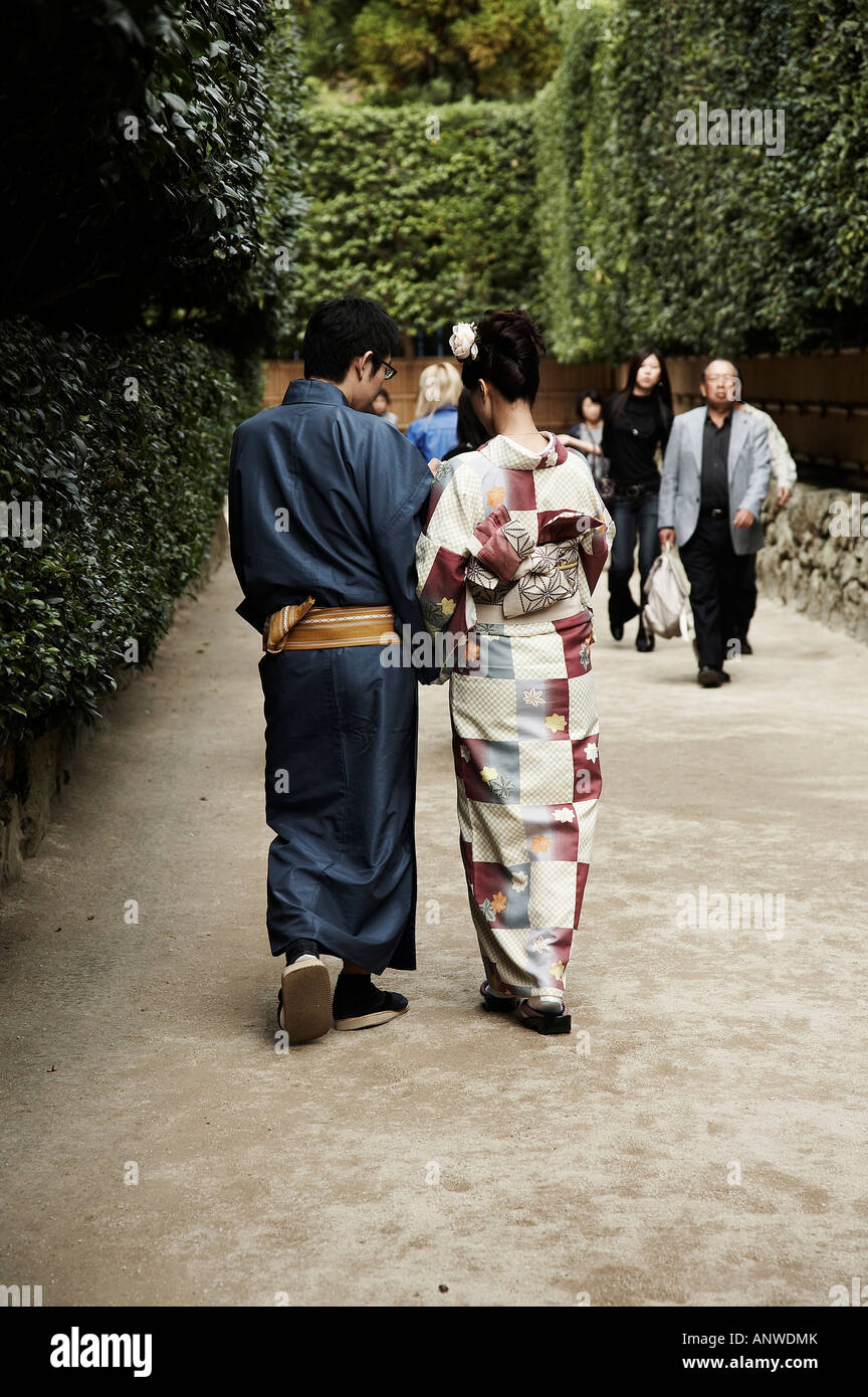Traditional dress in Japan Stock Photo - Alamy