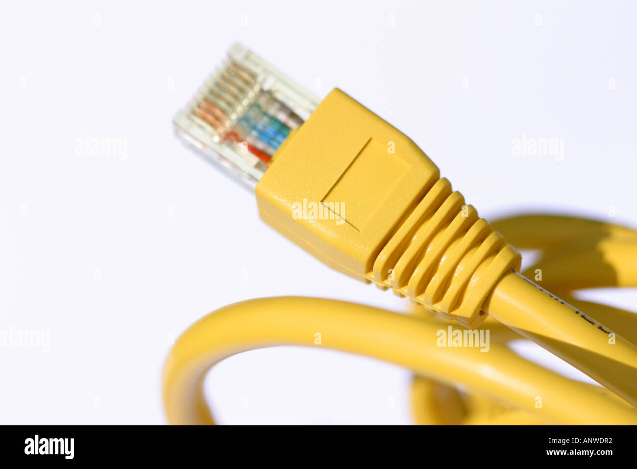 Computer network cable Stock Photo - Alamy