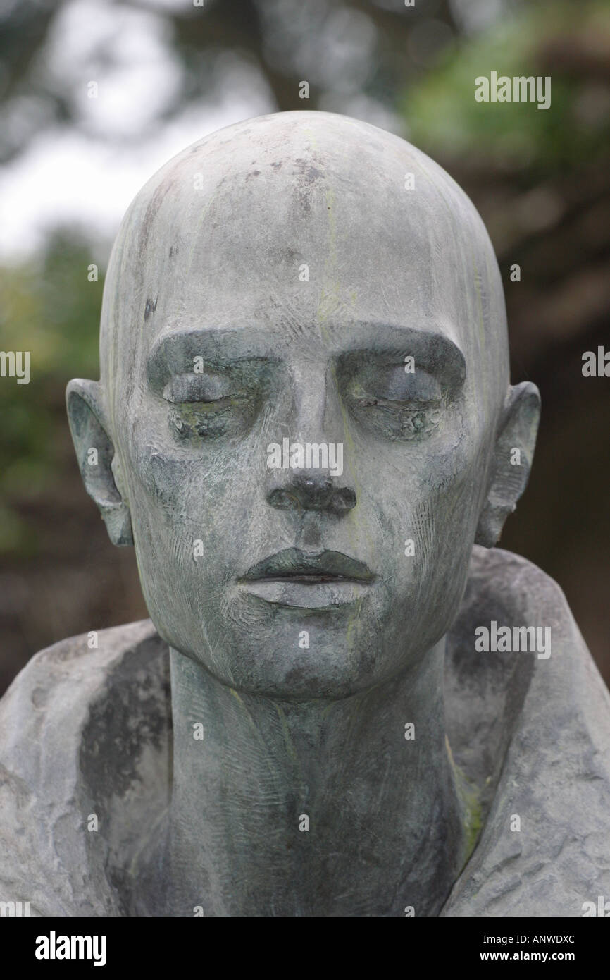 The Pilgrim statue sculpture by Philip Jackson Stock Photo - Alamy