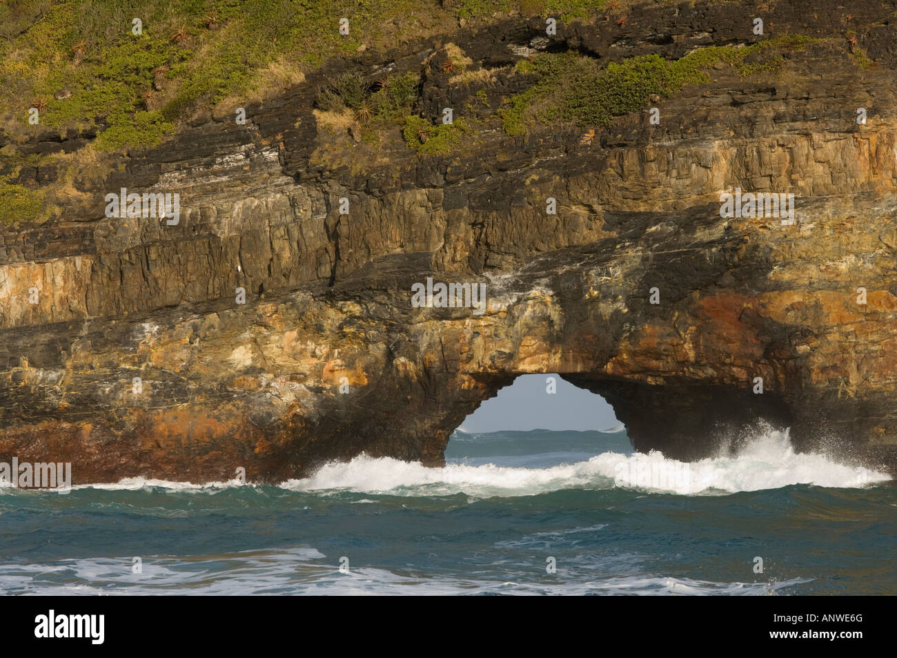 Hole in the Wall, Wild Coast, Eastern Cape, South Africa Stock Photo ...