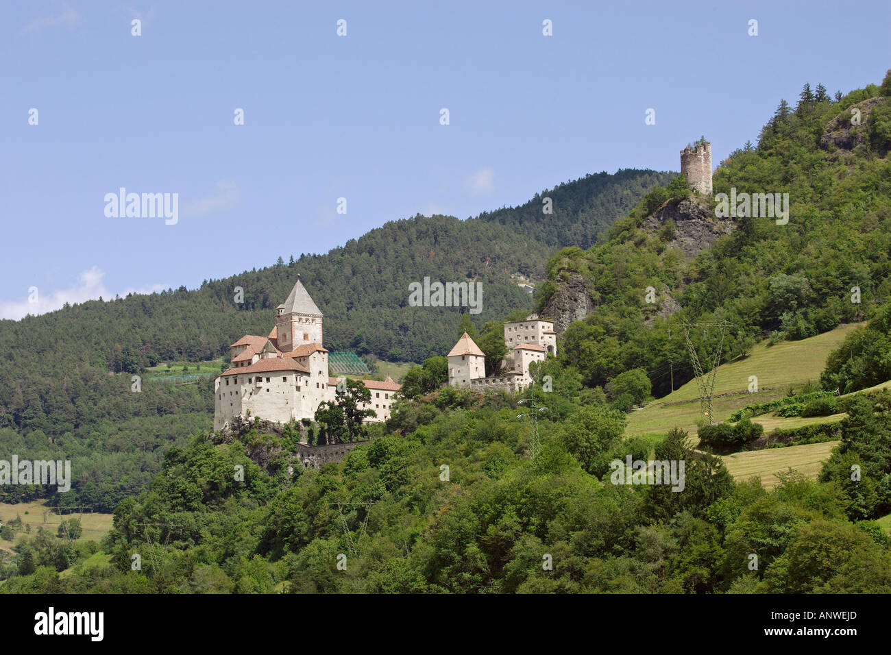 Trost castle, Eisack valley, South Tyrol, Italy Stock Photo - Alamy