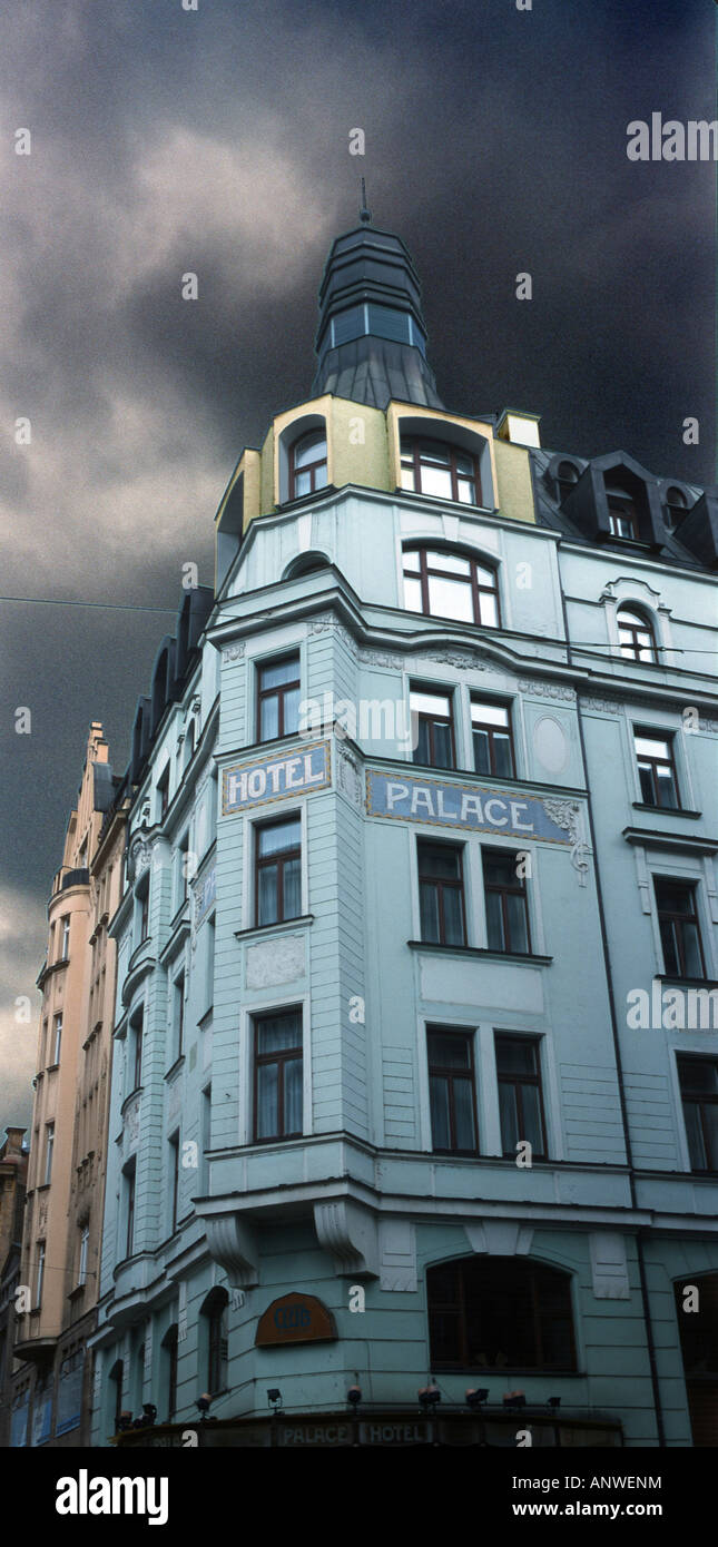 facade of Palace Hotel built in 1909 by Frantioeek Buldro and George ...