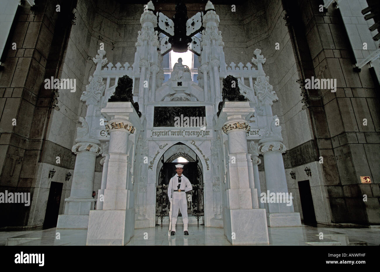 Dominican Republic Santo Domingo Faro a Colon Columbus Lighthouse Stock ...