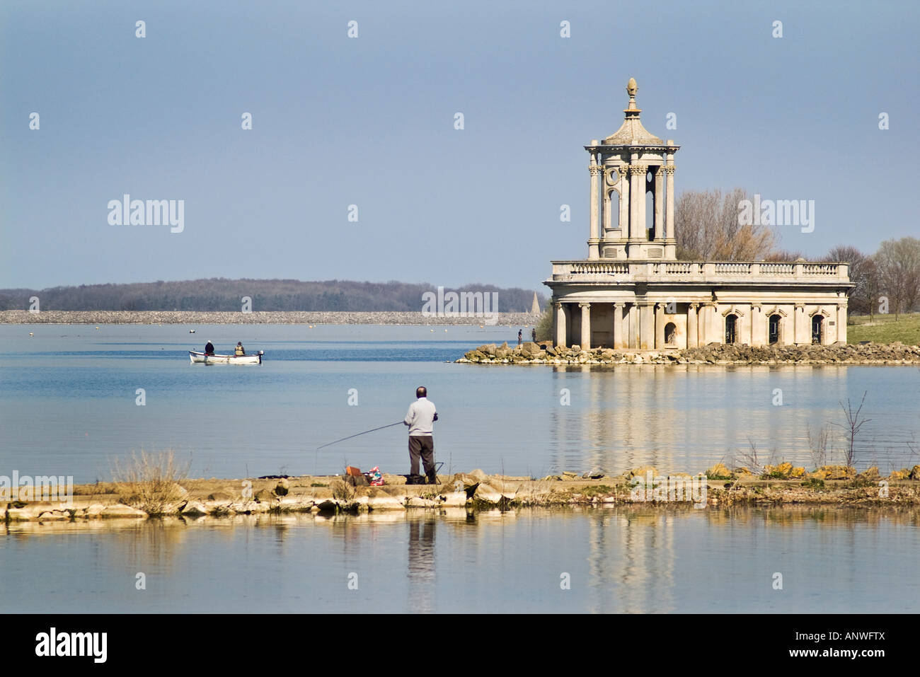 Rutland Water in early spring Stock Photo - Alamy