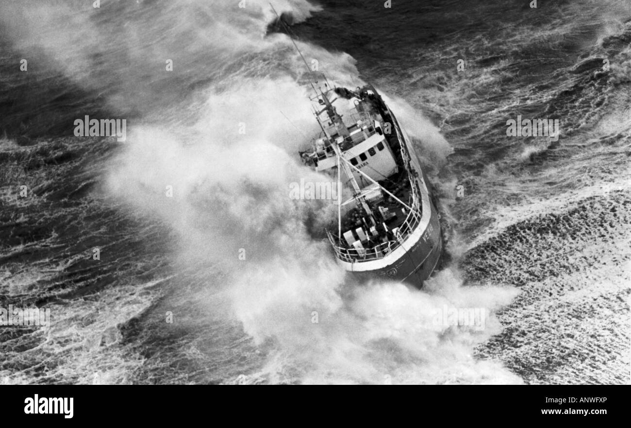 Aerial photo of a stranded ship in Iceland Stock Photo - Alamy