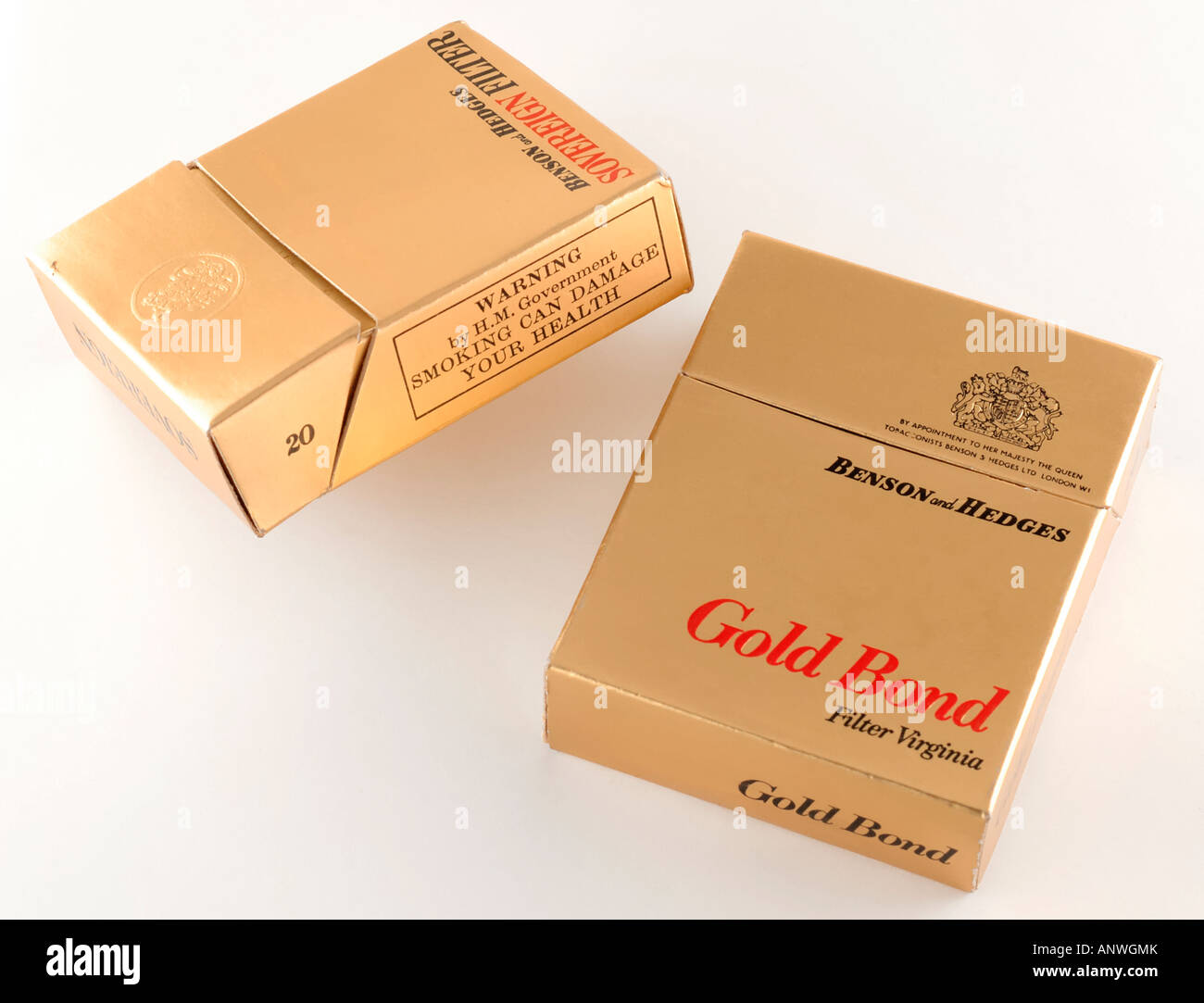 Benson hedges cigarettes hi-res stock photography and images - Alamy