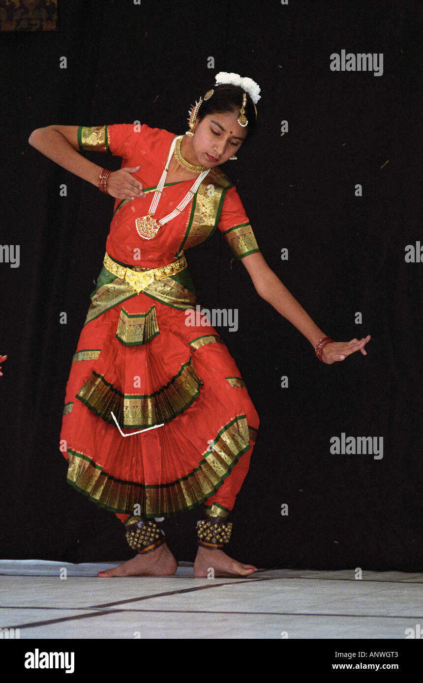 Young Indian Dancer Stock Photo - Alamy