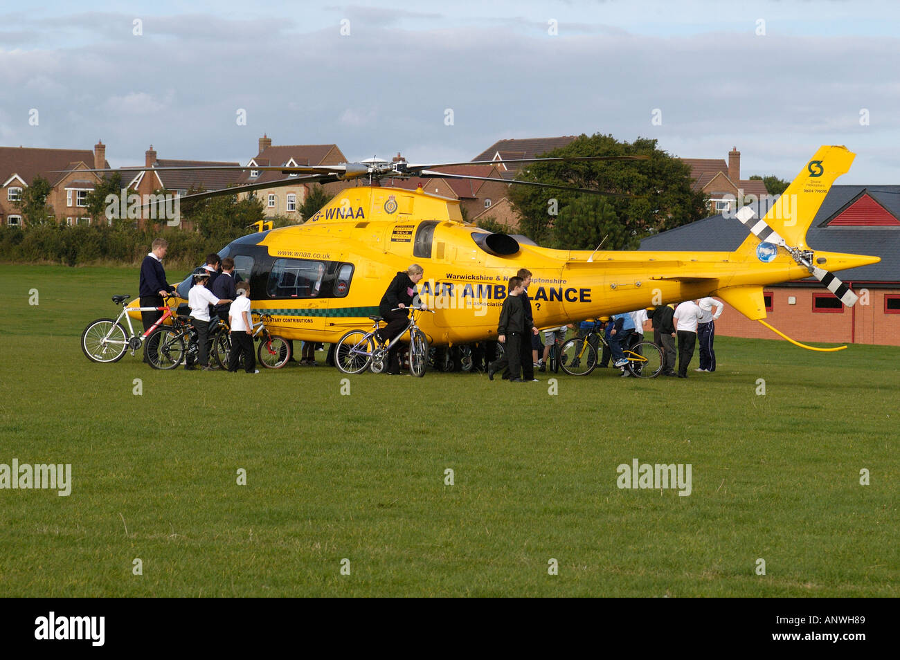 Warwickshire air ambulance hi-res stock photography and images - Alamy