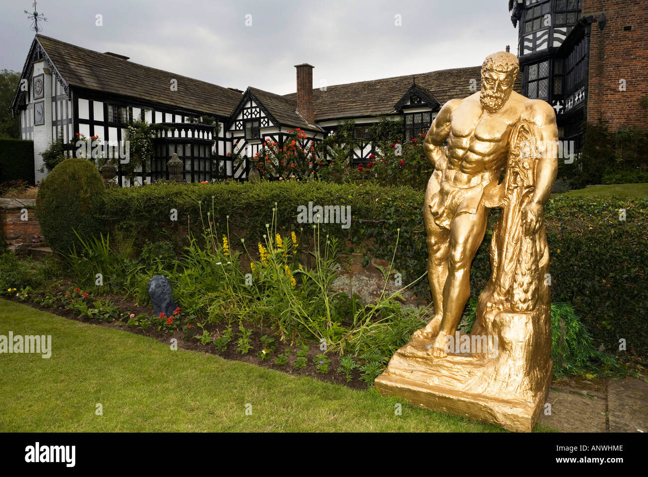 Gawsworth Hall, Congleton, Cheshire, England Stock Photo - Alamy