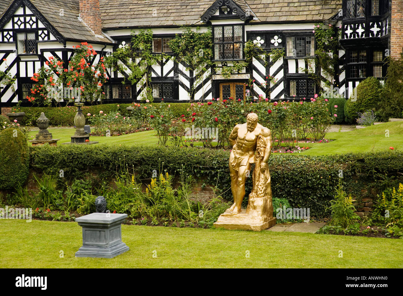 Gawsworth Hall, Congleton, Cheshire, England Stock Photo - Alamy