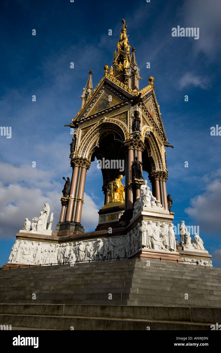 The Albert Memorial London Stock Photo - Alamy