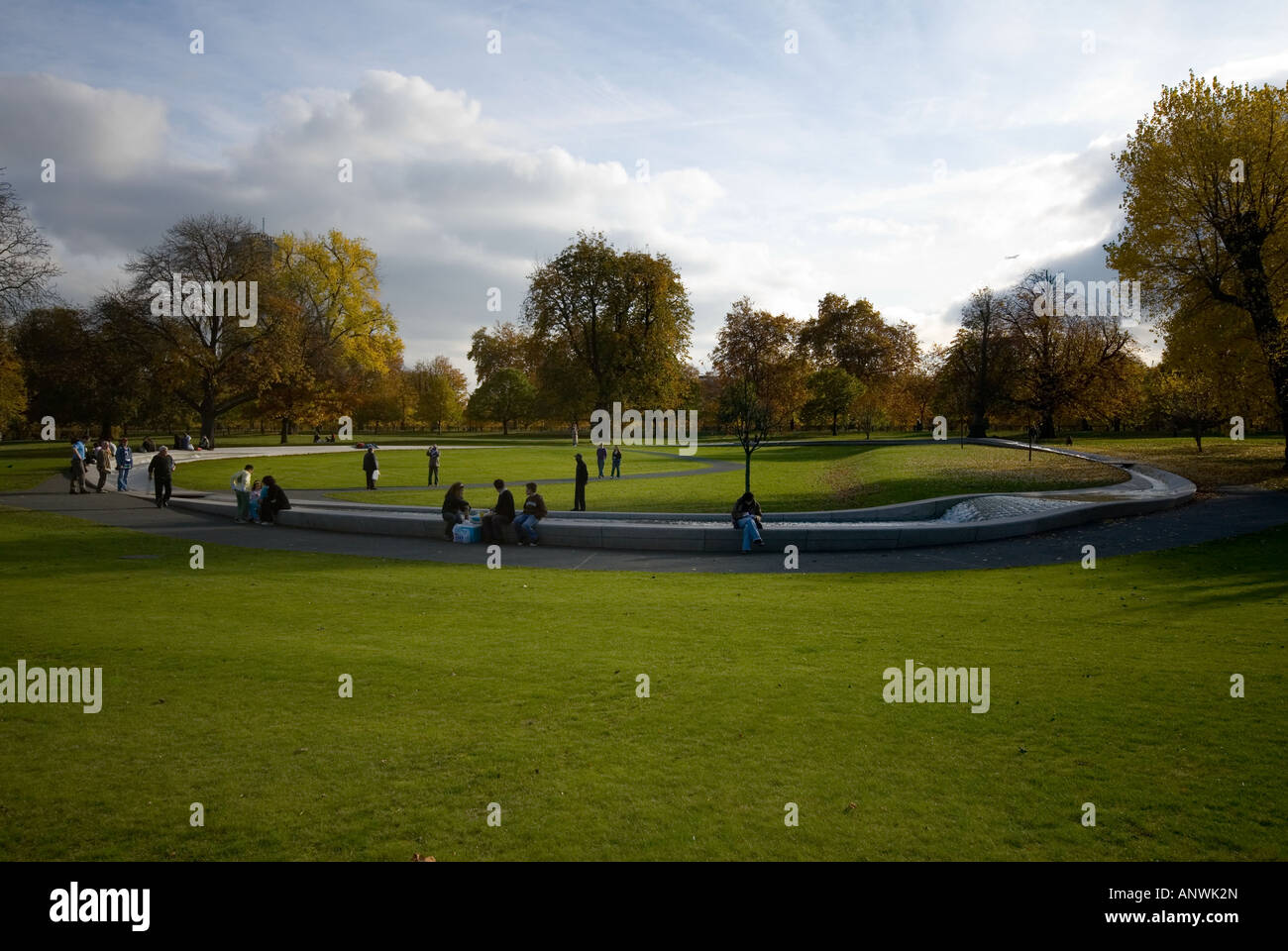 Princess Diana Memorial Fountain London Stock Photo - Alamy