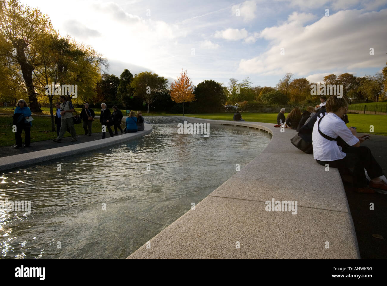 Princess Diana Memorial Fountain London Stock Photo - Alamy