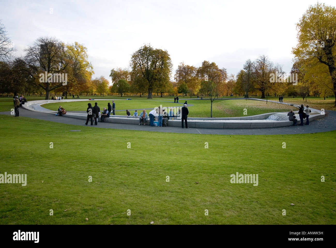 Princess Diana Memorial Fountain London Stock Photo - Alamy