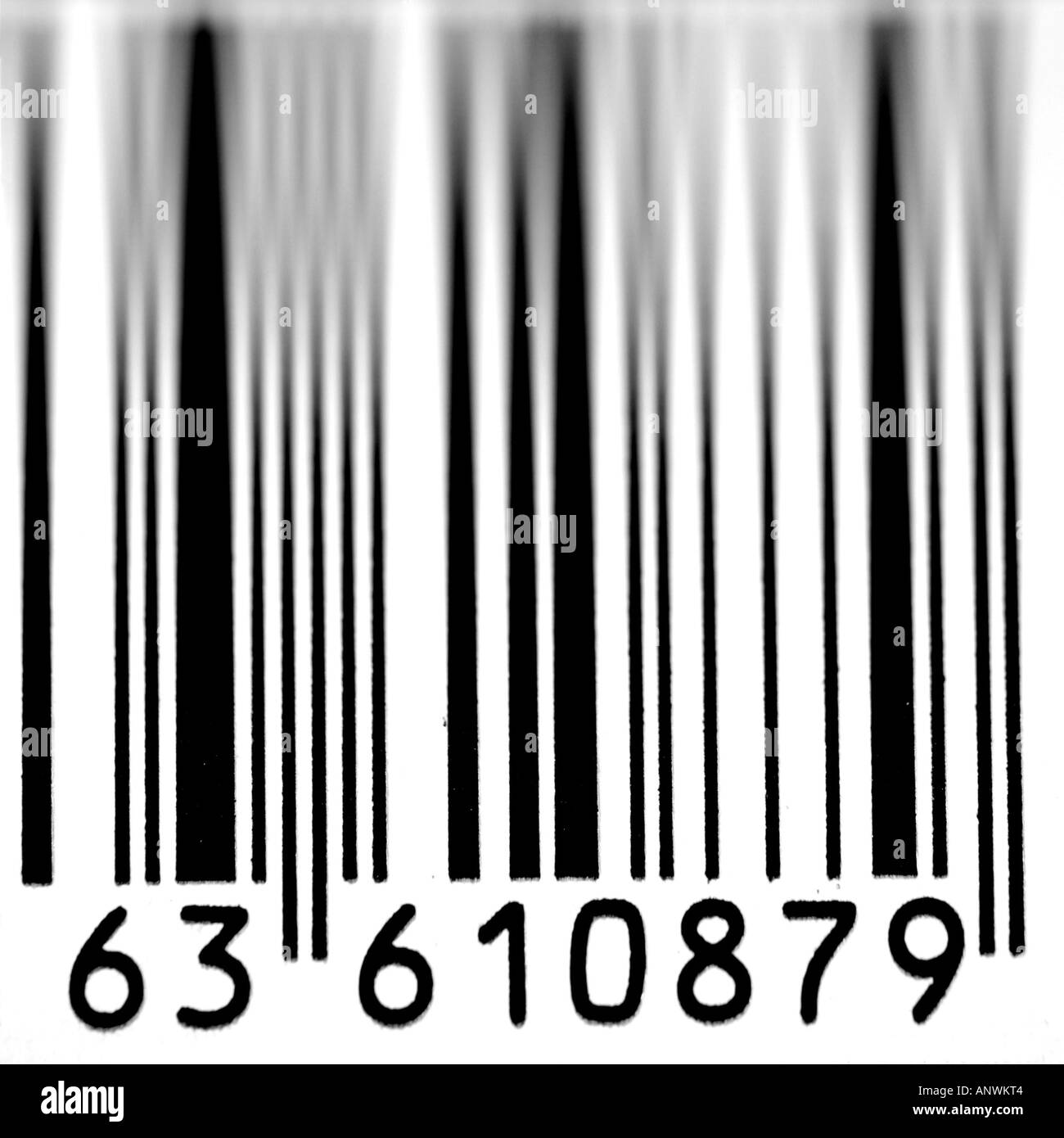 Macro of a bar code Stock Photo - Alamy
