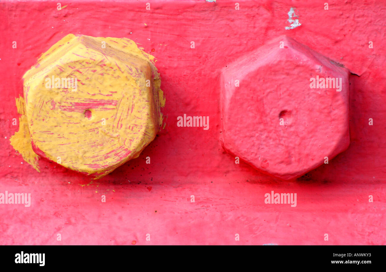 Red and yellow bolts hi-res stock photography and images - Alamy