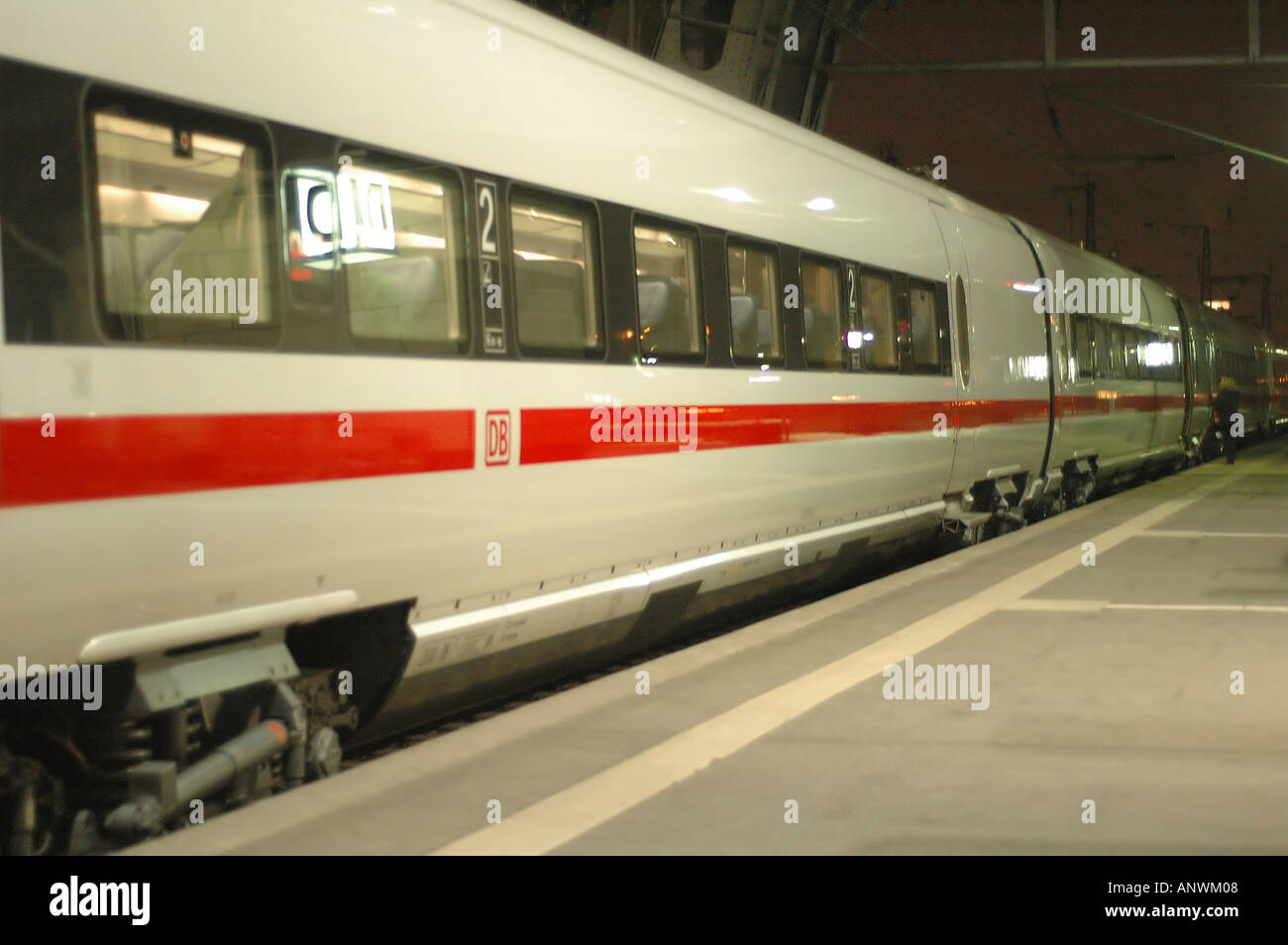 Intercity Express Train Dresden Neustadt Germany Stock Photo - Alamy