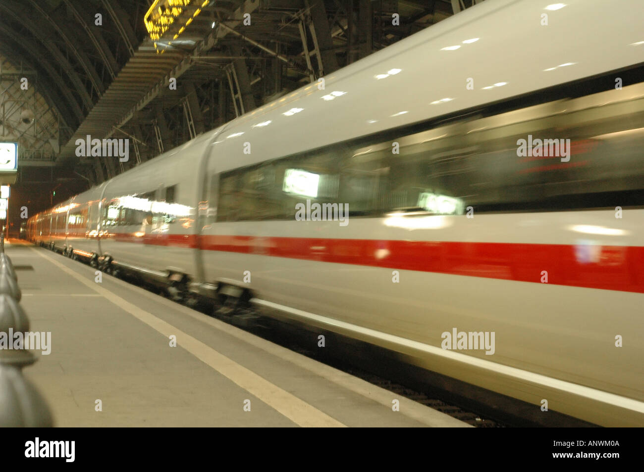 Intercity Express Train Dresden Germany Stock Photo - Alamy