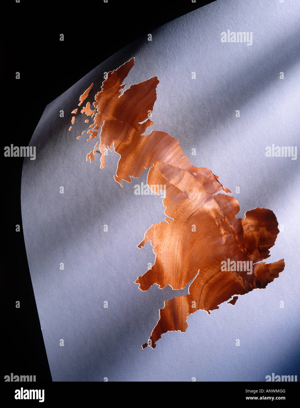 Map of england hi-res stock photography and images - Alamy