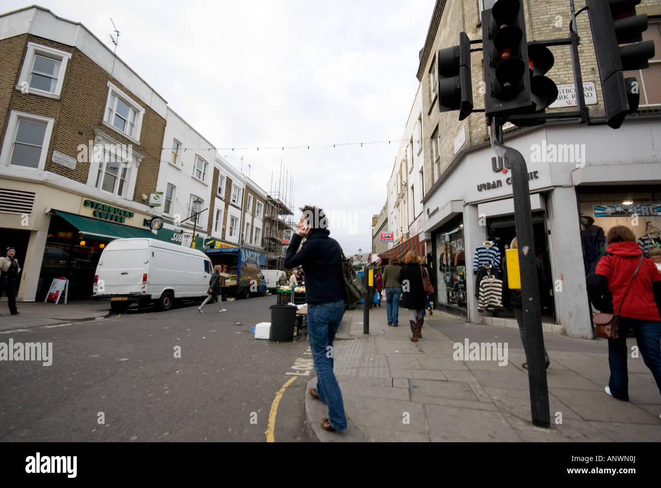 Portobello Road London Stock Photo - Alamy