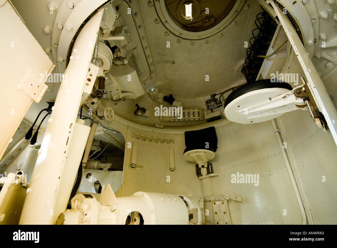inside a tank,imperial war museum london Stock Photo - Alamy