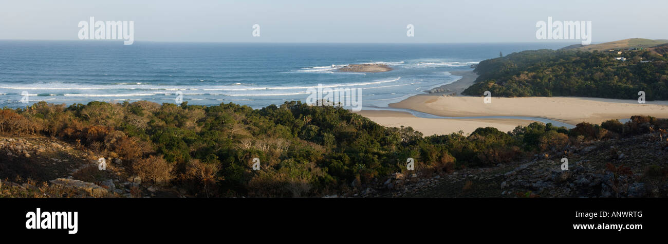 River mouth, Mkambati Nature Reserve, Pondoland, Wild Coast, Eastern ...