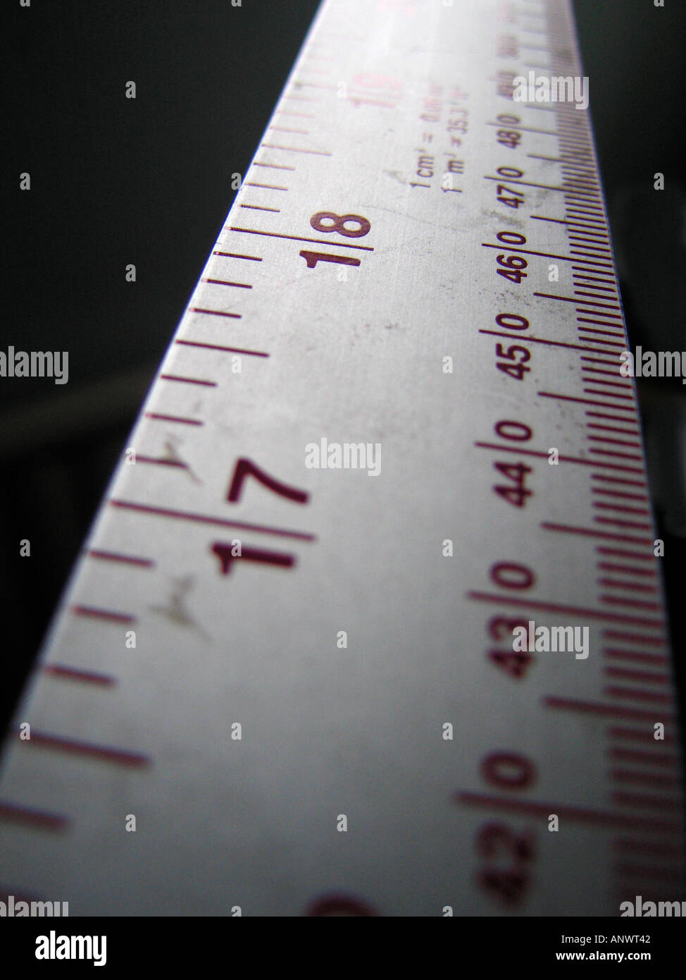 Steel rule hi-res stock photography and images - Alamy