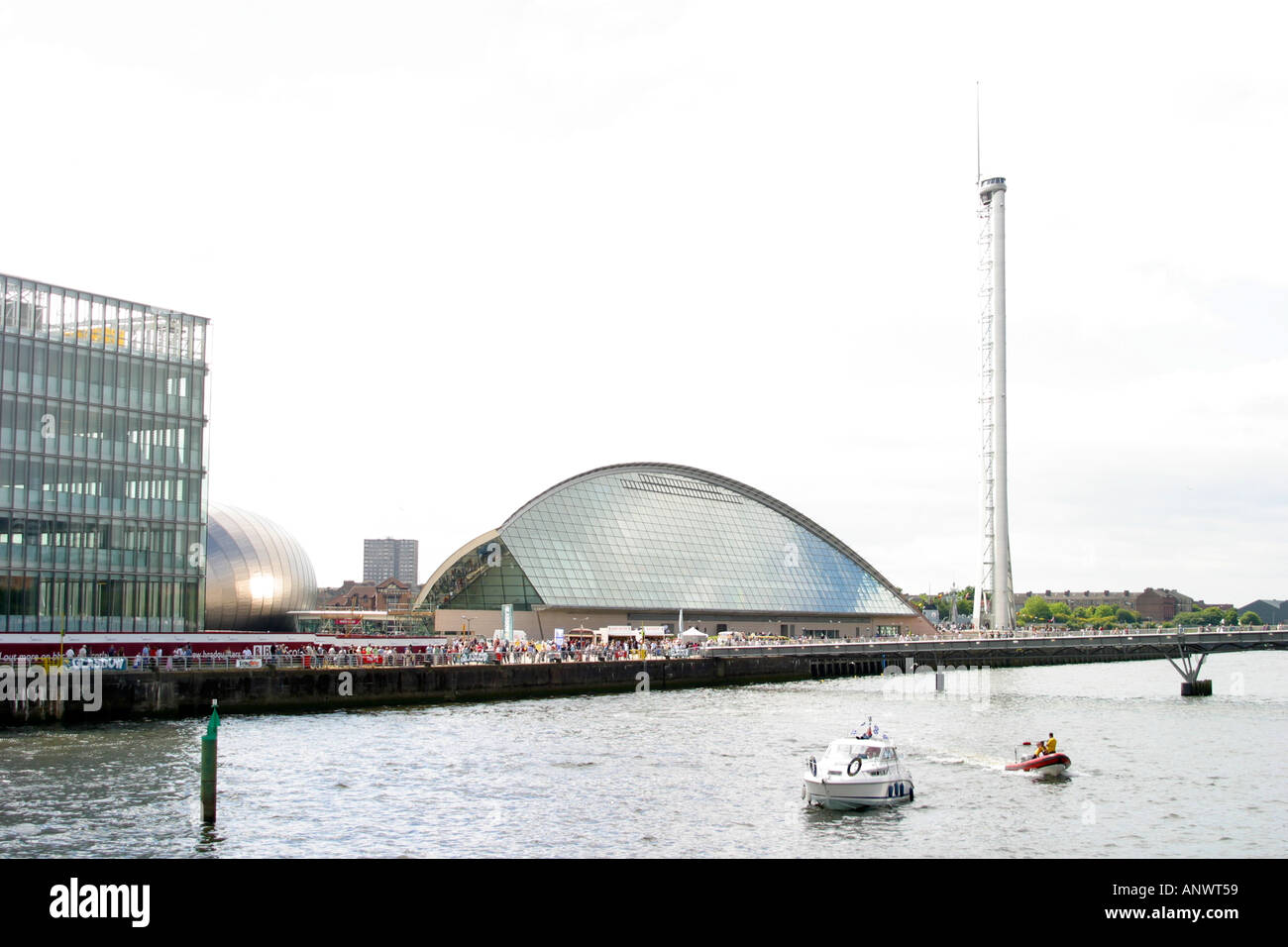 Bells bridge exhibition centre glasgow hi-res stock photography and ...
