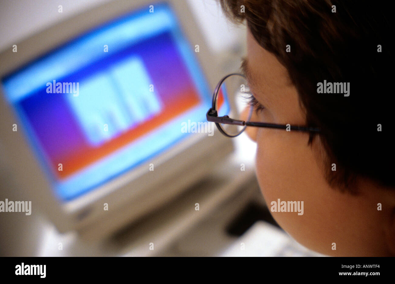 1990s classroom hi-res stock photography and images - Alamy