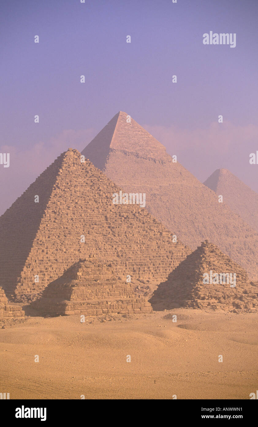 Africa, Egypt, Cairo, Giza. Great pyramids Stock Photo - Alamy
