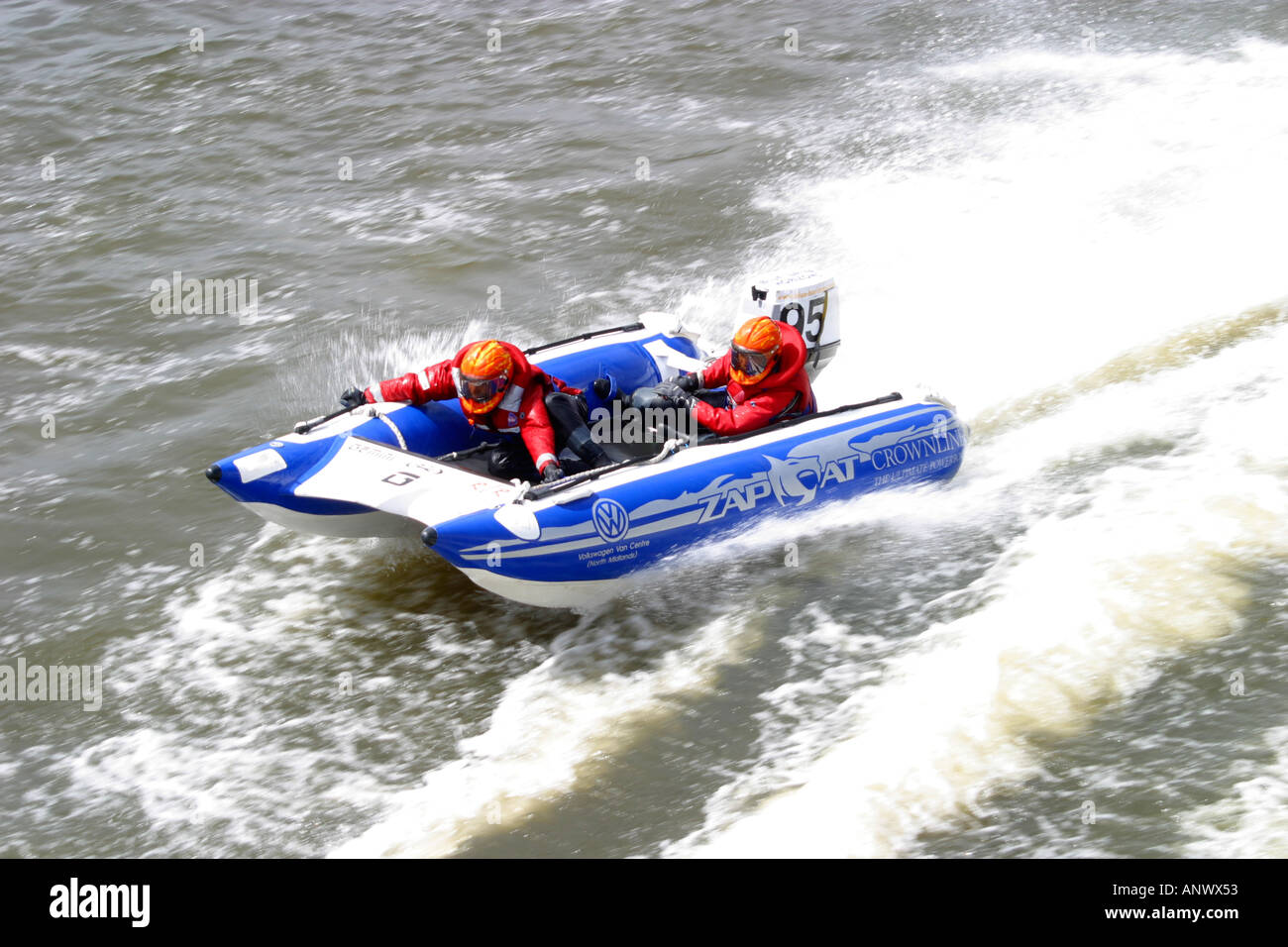 Zap Cat powerboat racing Stock Photo - Alamy