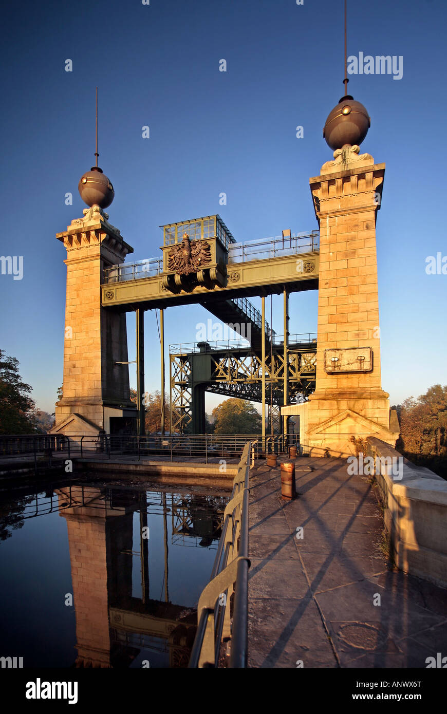 Industrial Museum Ship Lift Henrichenburg, Germany, North Rhine ...