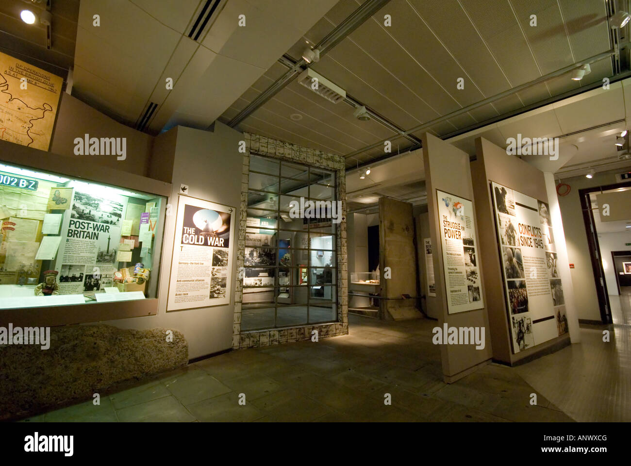 the cold war in the imperial war museum london Stock Photo - Alamy