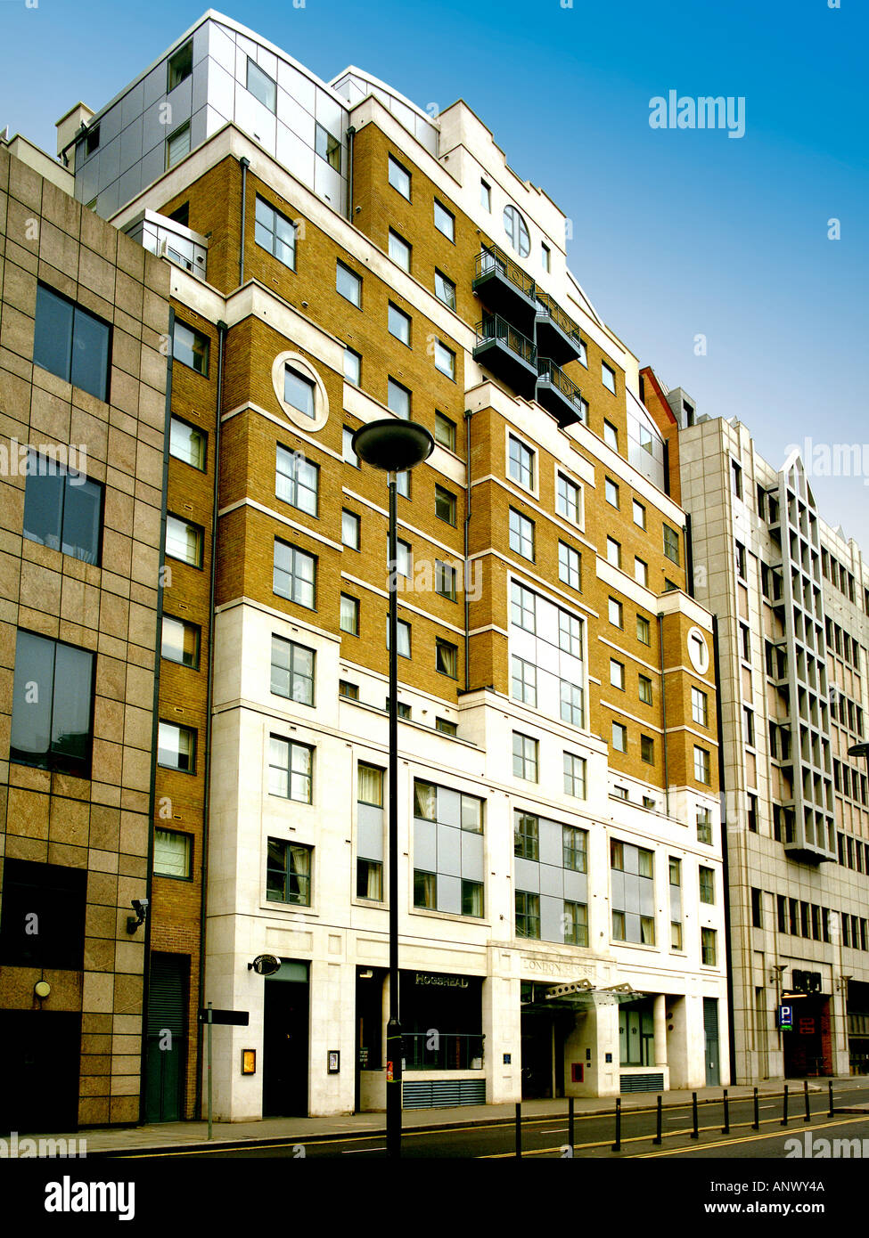 london house aldgate barbican london england uk Stock Photo - Alamy