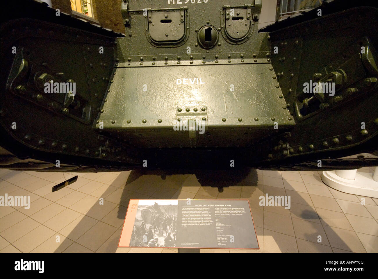 London imperial war museum tank hi-res stock photography and images - Alamy