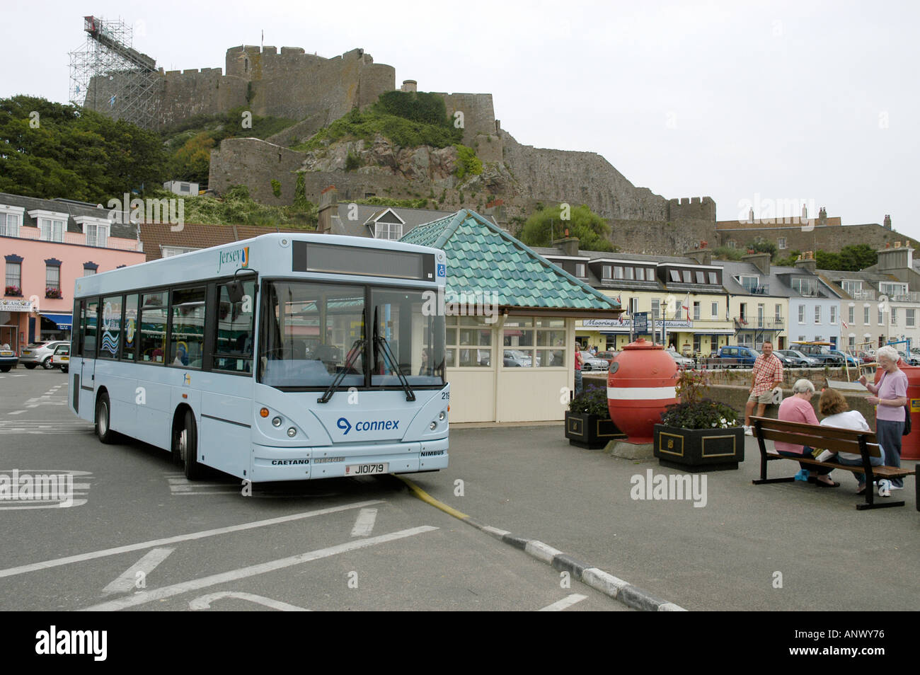 Mine bus blue transport travel hi-res stock photography and images - Alamy