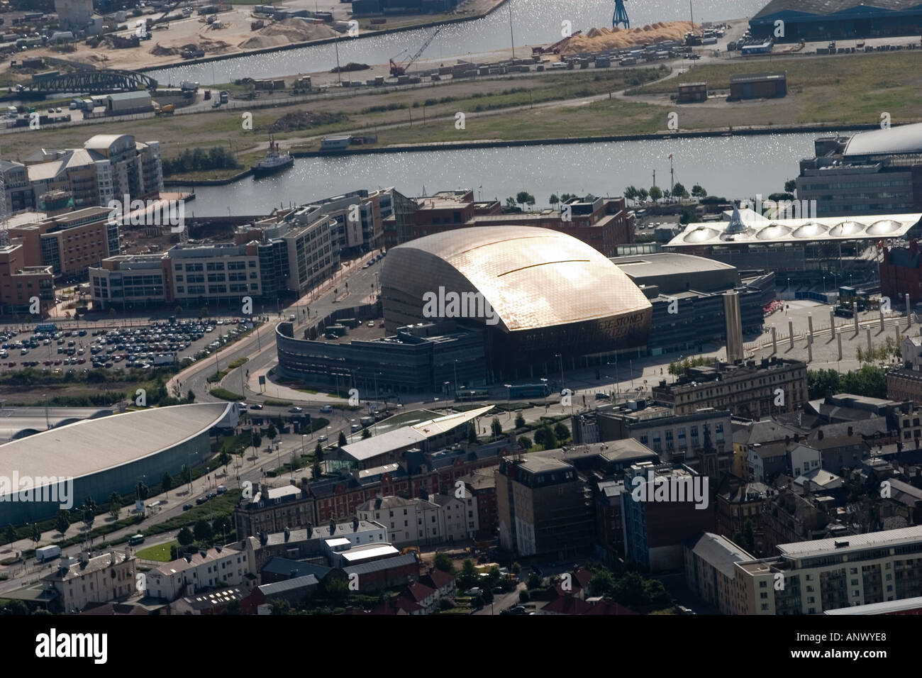 Aerial cardiff millennium centre hi-res stock photography and images ...
