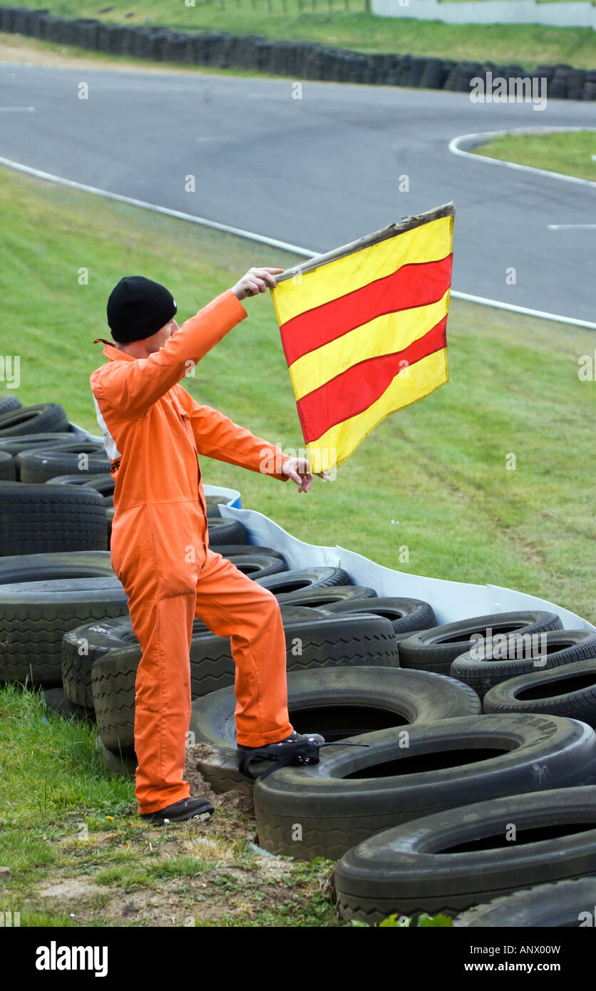 Oil surface debris traction hazard coolant flag warning hi-res stock ...