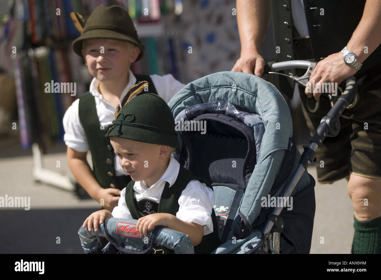Children in traditional austrian costume hi-res stock photography and ...