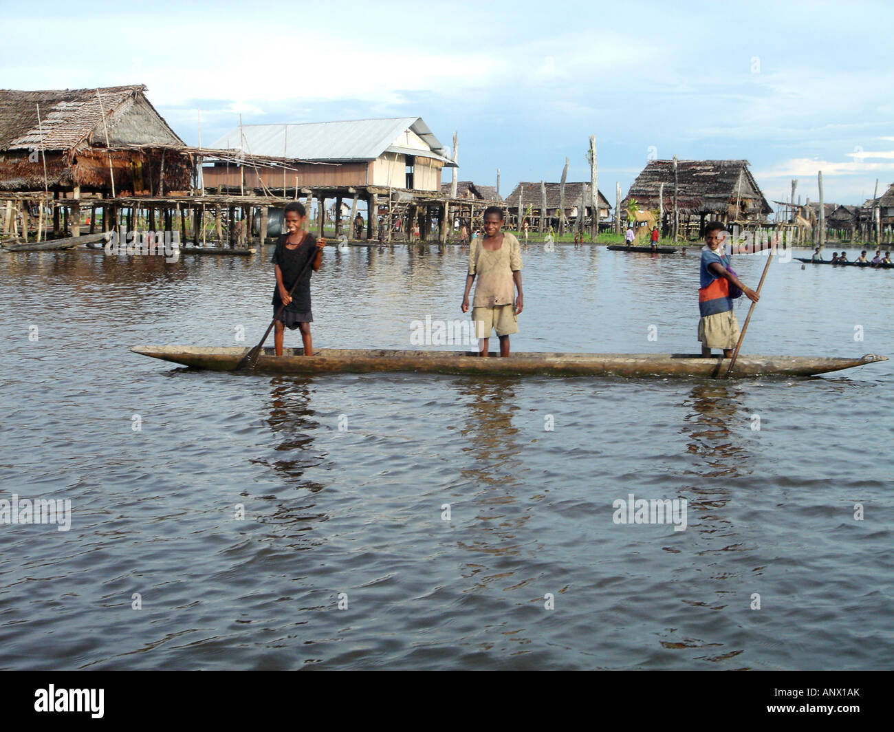 Kambara Village, Papua New Guinea Stock Photo - Alamy