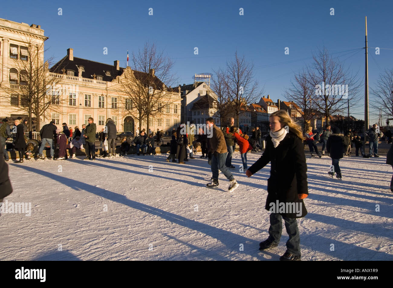 Copenhagen ice skating hi-res stock photography and images - Alamy