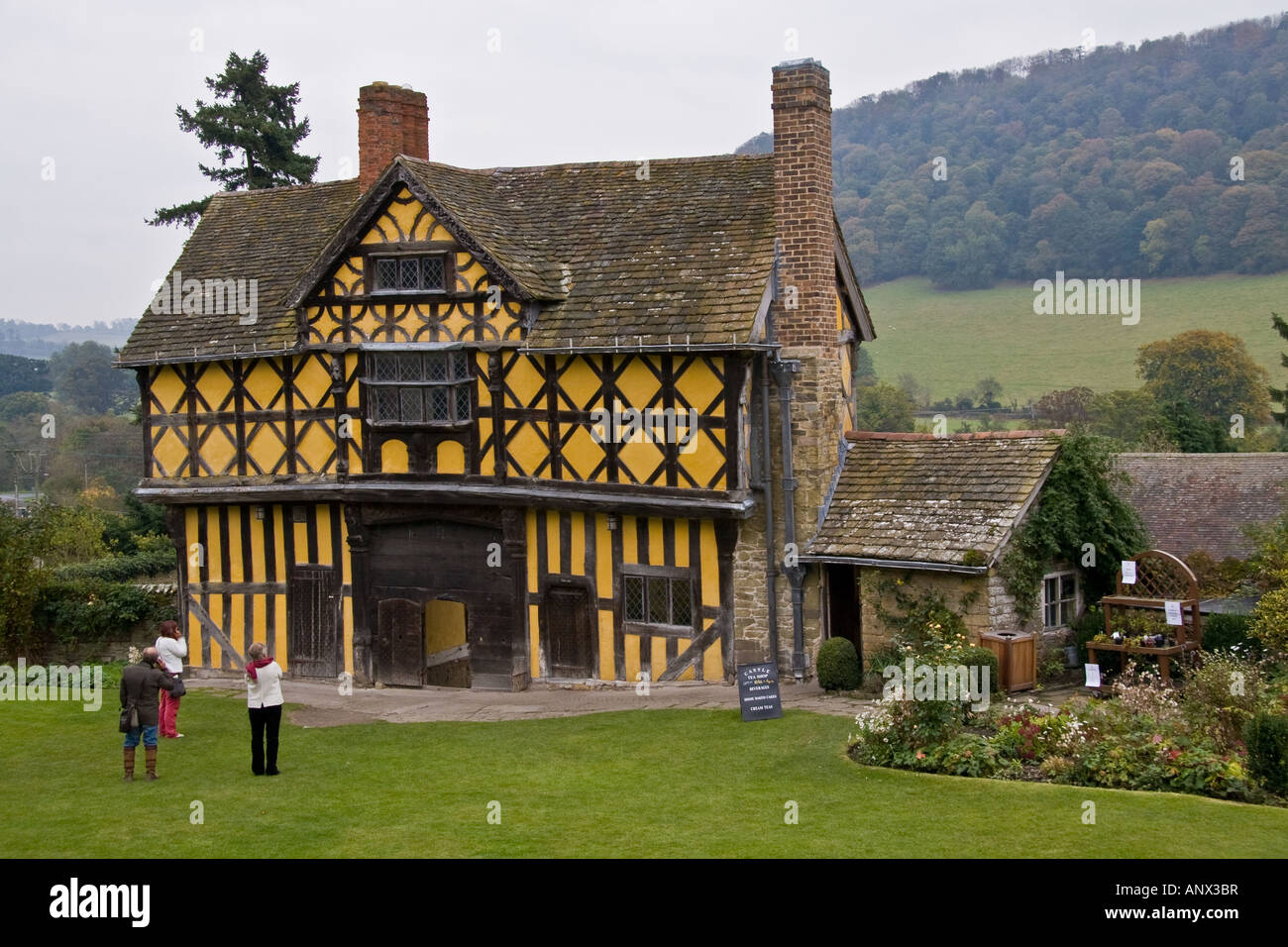 Stokesay Castle Craven Arms Shropshire Stock Photo - Alamy