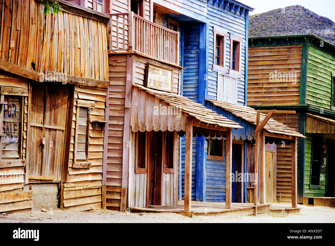 setting of a western town, Spain, Andalusia Stock Photo - Alamy