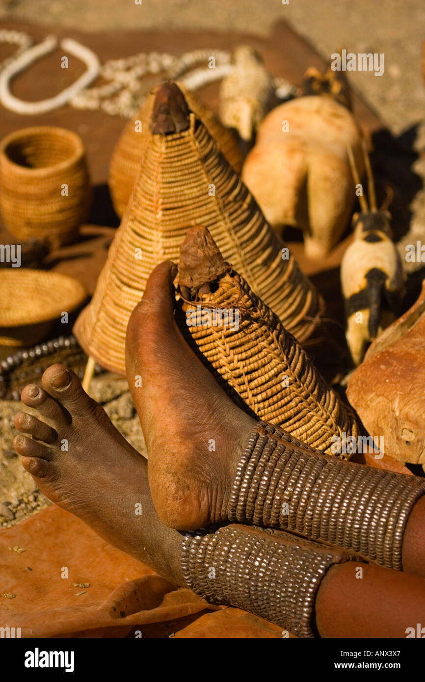 Namibia, Skeleton Coast, Himba Tribe, body jewelry Stock Photo - Alamy