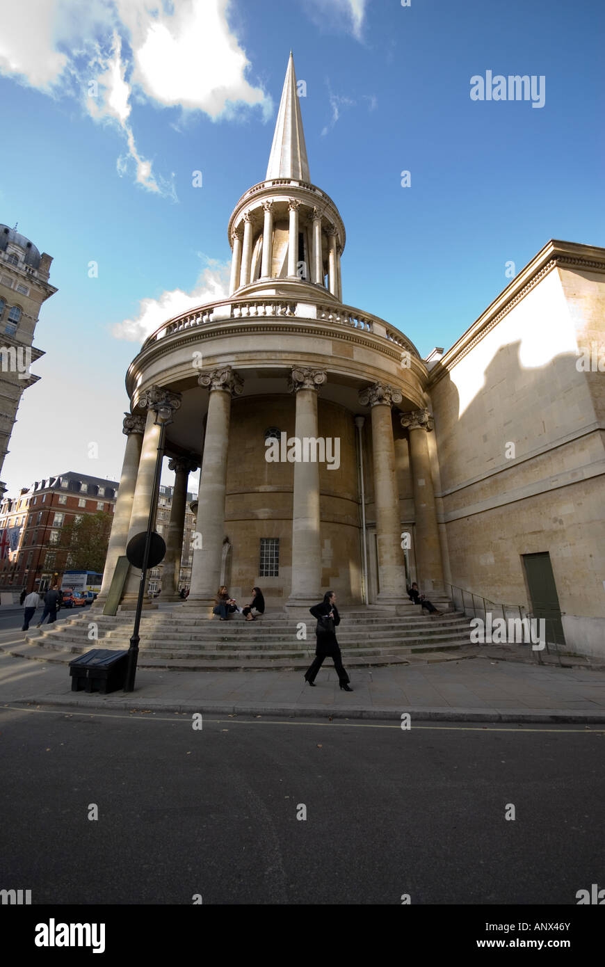 All Souls Church London Stock Photo - Alamy