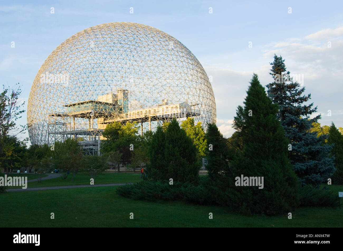 The biosphere dome Montreal Quebec Canada Stock Photo - Alamy
