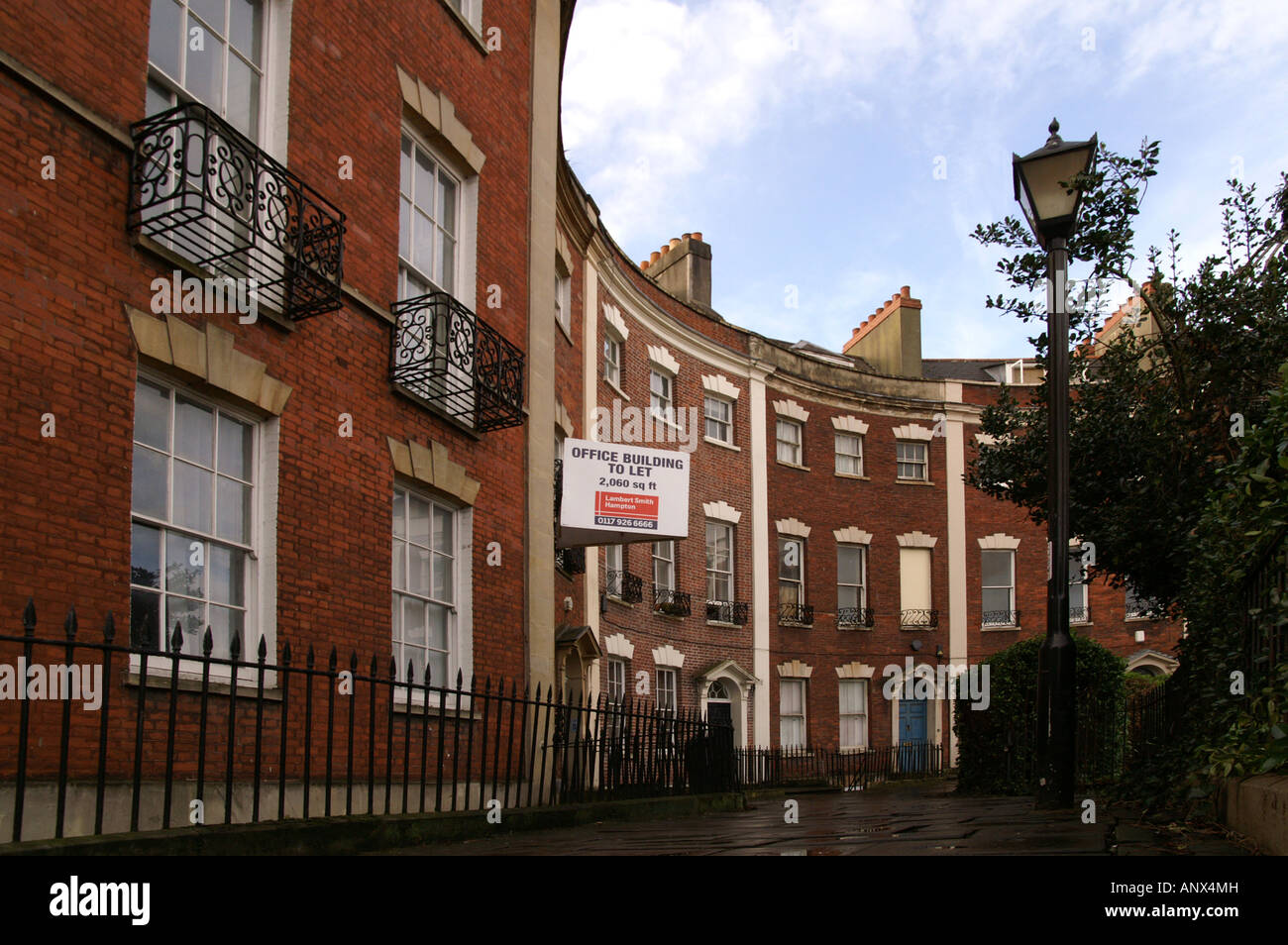 Berkeley Crescent Bristol England Stock Photo - Alamy